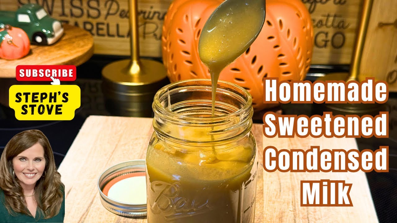 Homemade Sweetened Condensed Milk: Easy Foolproof Recipe - Steph’s ...