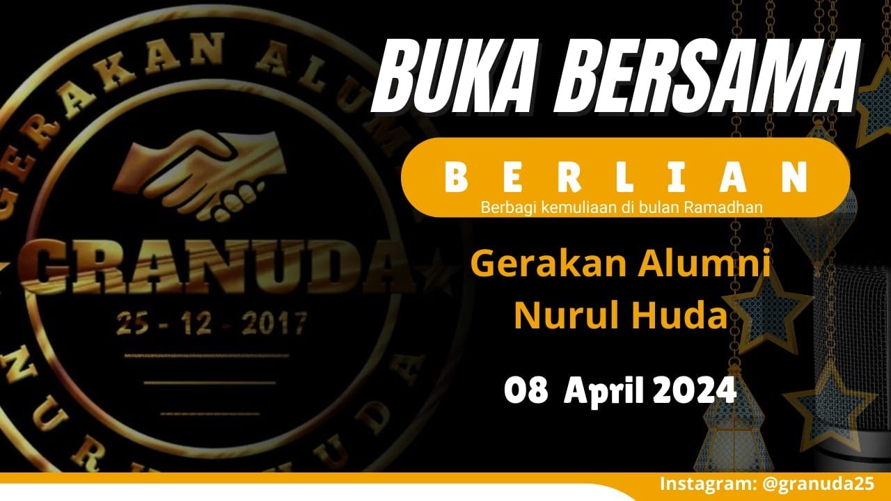 Buka Puasa Bersama BERLIAN II GRANUDA - YouTube