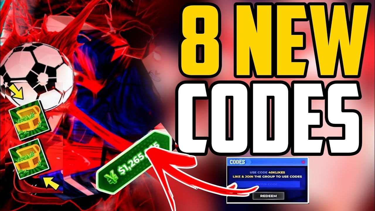 8 NEW!⚠️NEW!⚡REDEEM⚠️BLUE LOCK RIVALS ROBLOX CODES 2025 - BLUE LOCK ...