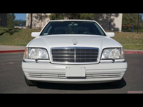 W140 Mercedes Benz  S500 Video S-Class Review Big Body Luxury Car