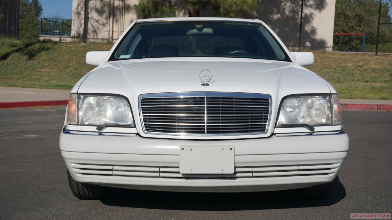 W140 Mercedes Benz S500 Video S-Class Review Big Body Luxury Car - YouTube