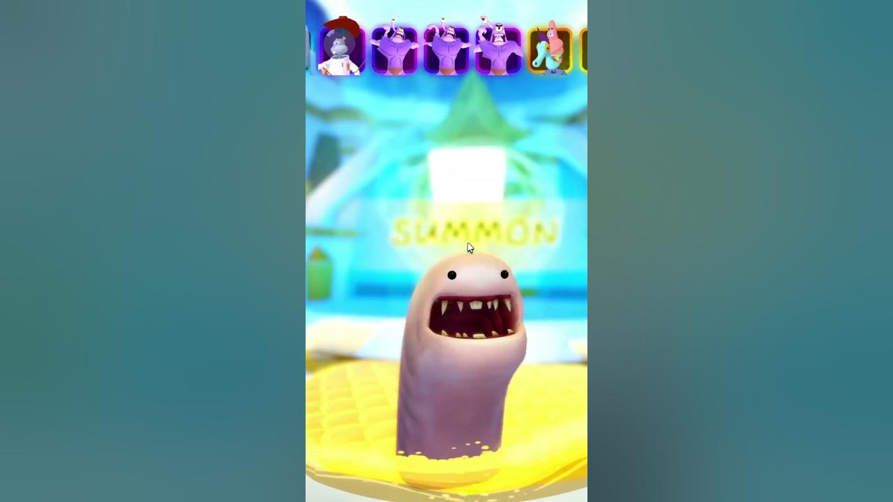 🪱Insane WORM LUCK on Robux Magic Conch Summon in Spongebob Tower ...