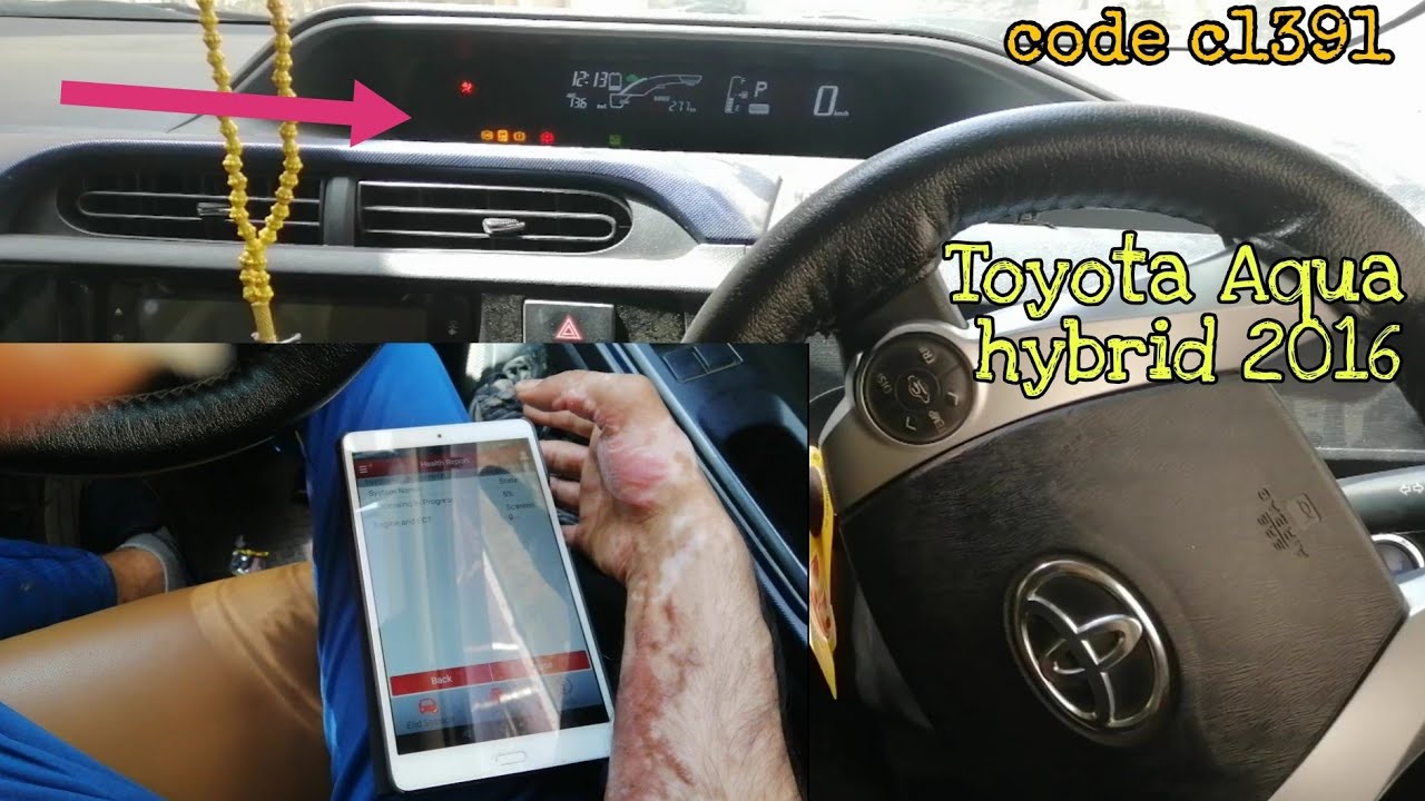 How to fix ABS unit faliour. toyota AQua 2016/fix code C1391 - YouTube