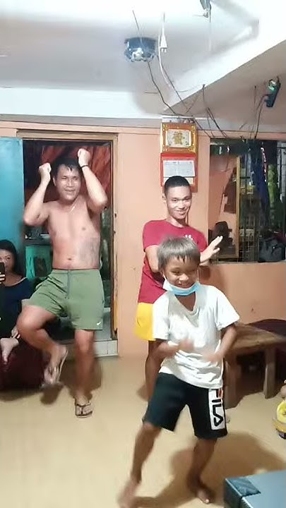Rex Dance Marikit with his uncle pepet & Lolo Jeboy! - YouTube