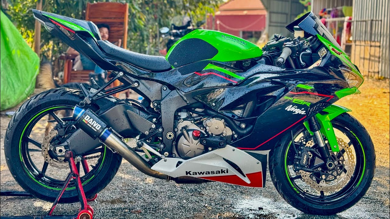 របស់លេងថ្មីទេីបមកដល់ Kawasaki ZX6R 2021 ABS ម៉ូតូនៅស្អាត ថ្មី 95% ...