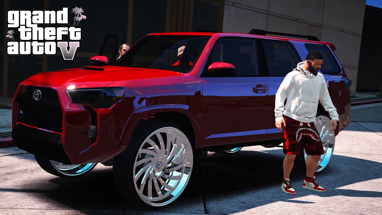 GTA 5 REAL LIFE MODS - TRAPPING OUT THE 4 RUNNER - LS LIFE MOD - YouTube