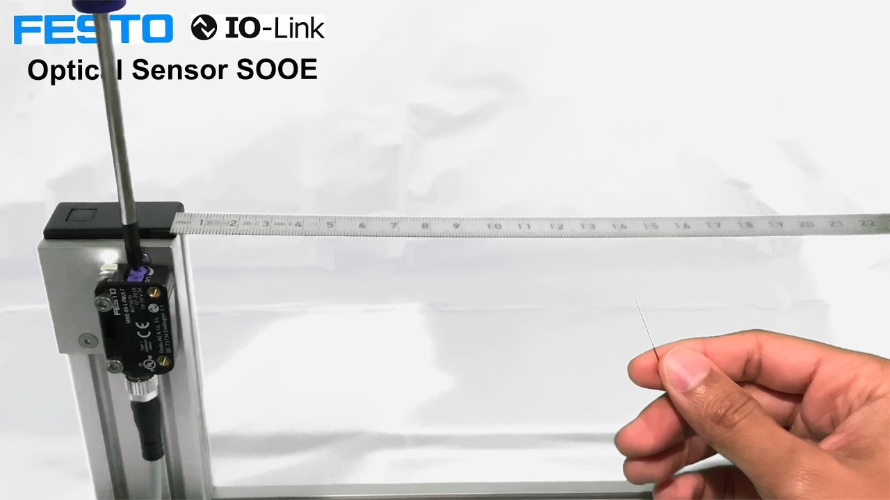 Optical Sensor Detecting Needle - YouTube