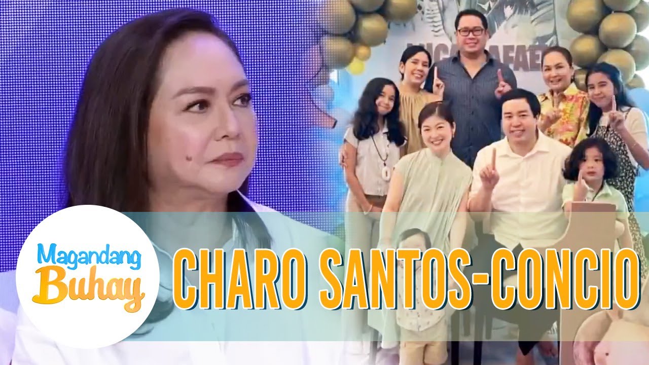 Charo on how their family coped with her husband's passing | Magandang ...