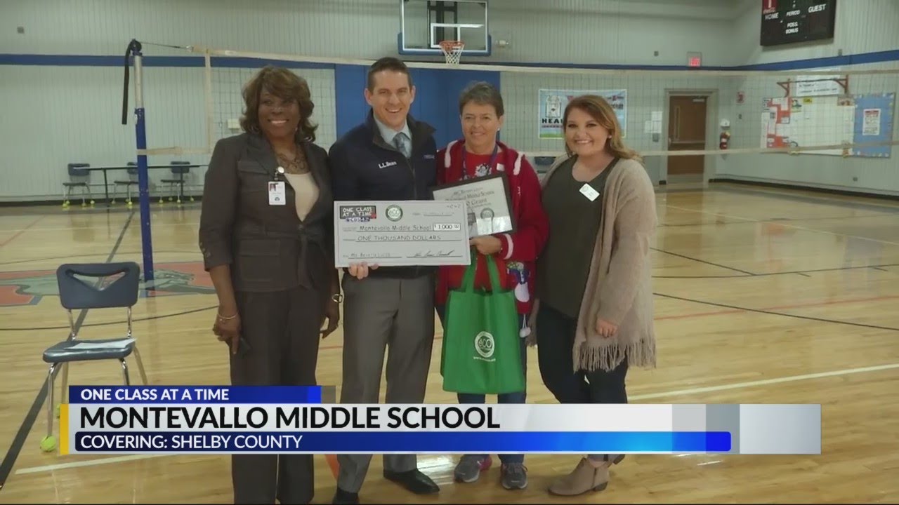 One Class at a Time: Montevallo Middle School - YouTube