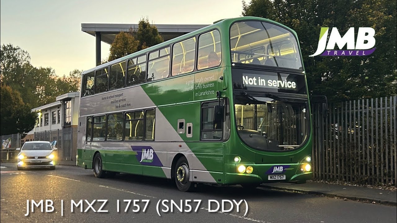 [𝙆𝙞𝙘𝙠𝙙𝙤𝙬𝙣/𝙏𝙝𝙧𝙖𝙨𝙝] JMB | MXZ 1757 (SN57 DDY) | Volvo B9TL Wright Eclipse ...