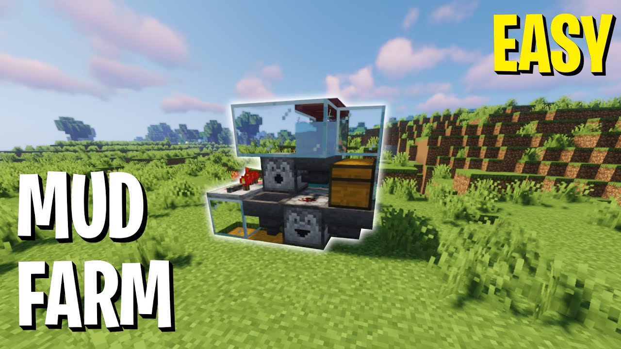 Minecraft: How to make an AUTOMATIC MUD FARM! (1.19) - YouTube