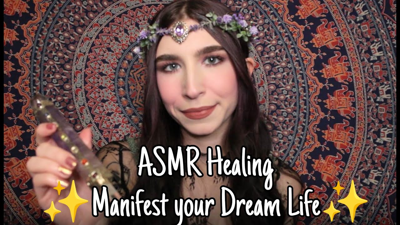 ASMR Healing: Manifest your Dream Life Amplify Transformation | Crystal ...