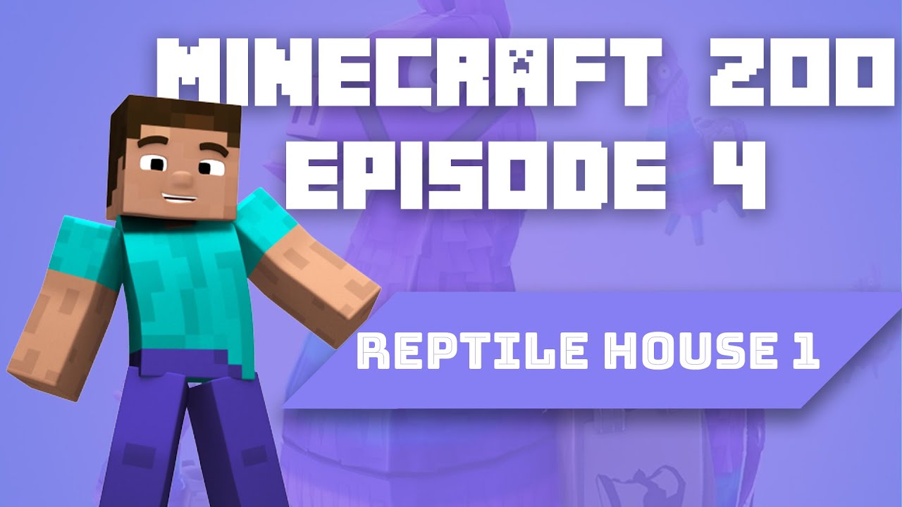 Minecraft Zoo Ep. 4: Reptile House 1 - YouTube