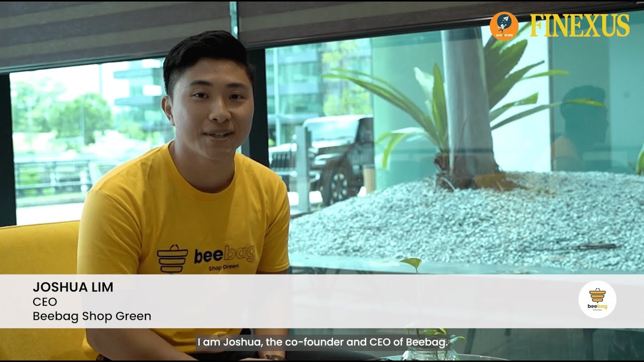 Finexus x 25 Startups | Beebag CEO Joshua Lim - YouTube