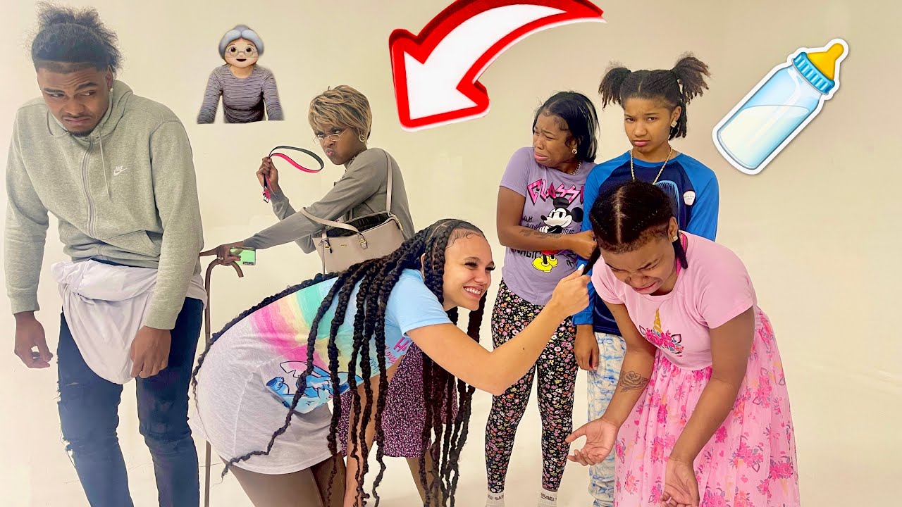 Grandma Takes The Kids To Walmart * BAD IDEA * - YouTube