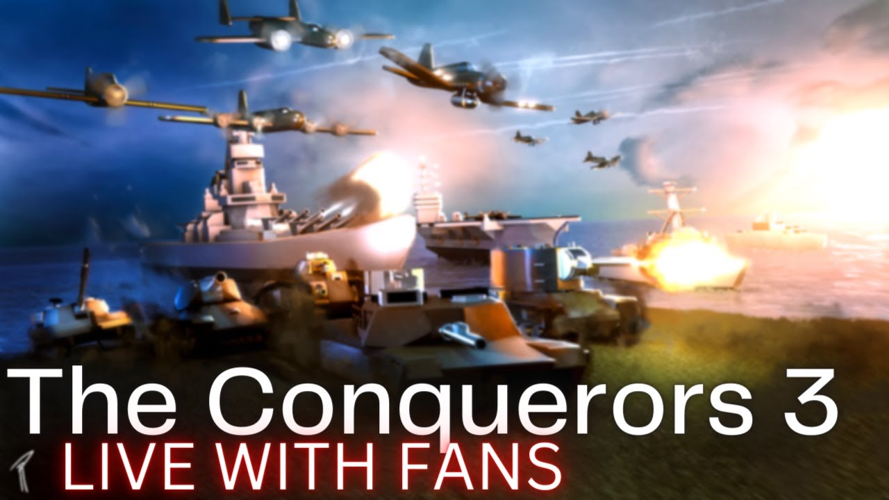 CALLING ALL TC3 PLAYERS | The Conquerors 3 Game Live With Fans - YouTube