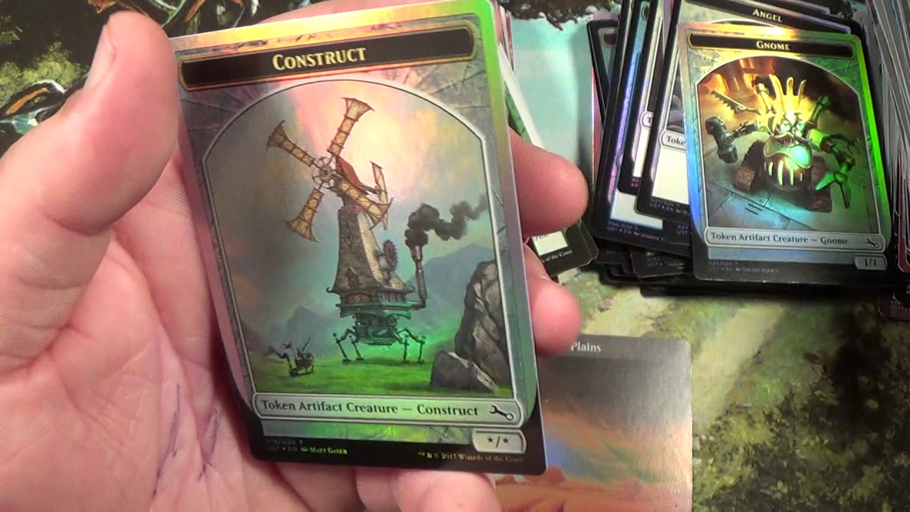 MTG 1st UNSTABLE Booster Box: FOIL PLAINS!!!!! Part2 - YouTube