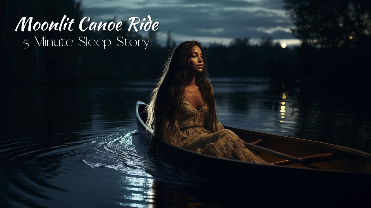 Moonlit Canoe Ride - 5 Minute Sleep Story - YouTube