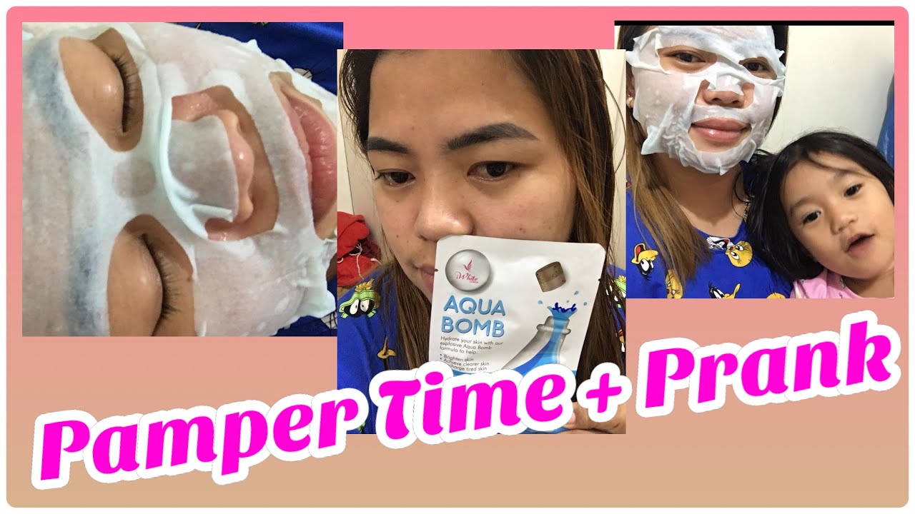Pamper Time + Its a Prank||nilyncanadavlog - YouTube