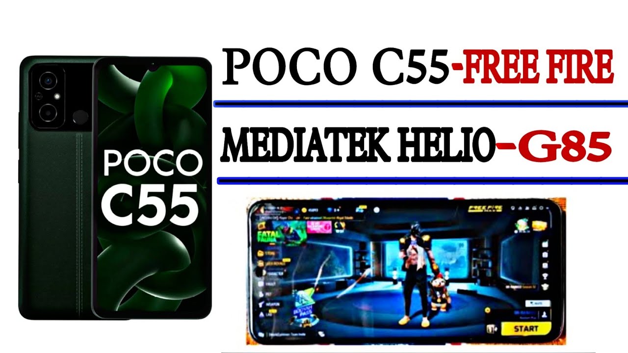 Poco c55 Gaming test free fire⚡ - YouTube