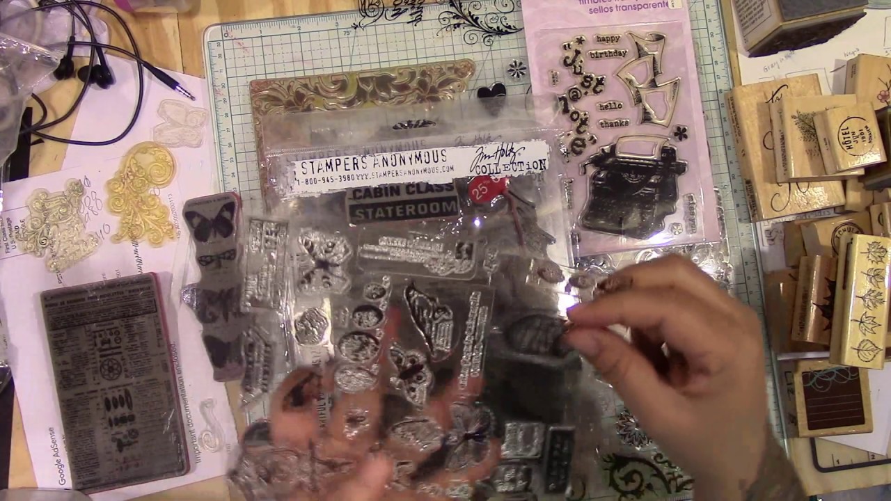Facebook Haul and How to Fix Your Stamps That No Longer Cling! - YouTube