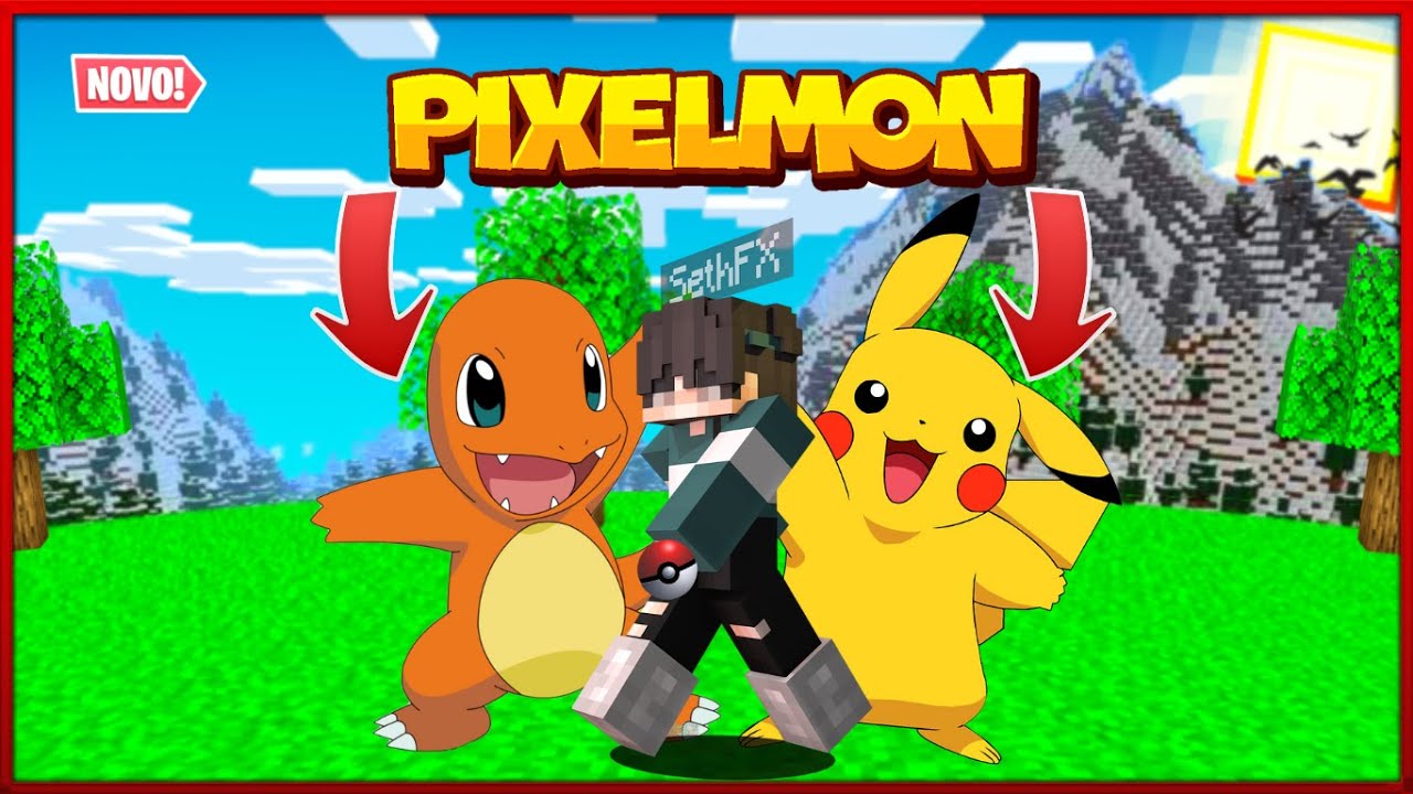 O MAIS NOVO SERVIDOR DE PIXELMON! KIT RESET, MODS, CAIXAS E OUTROS 1.12 ...