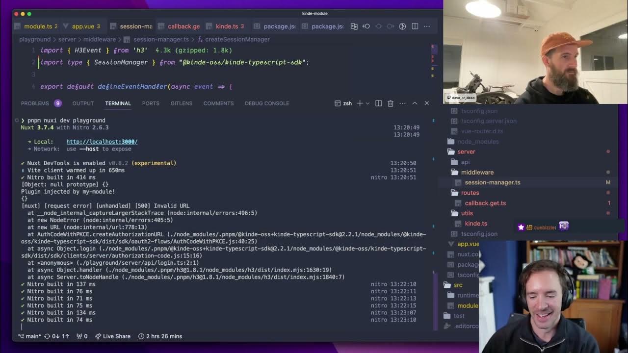 🔐 Finishing nuxt-kinde! - YouTube