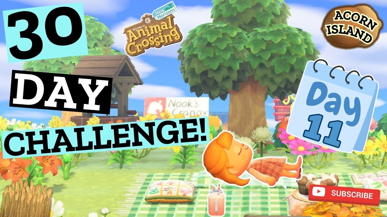 30 Day Challenge Day 11! | 30 Day Challenge ACNH | Animal Crossing New ...