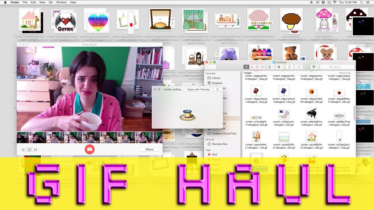 HUGE! GIF HAUL! - YouTube