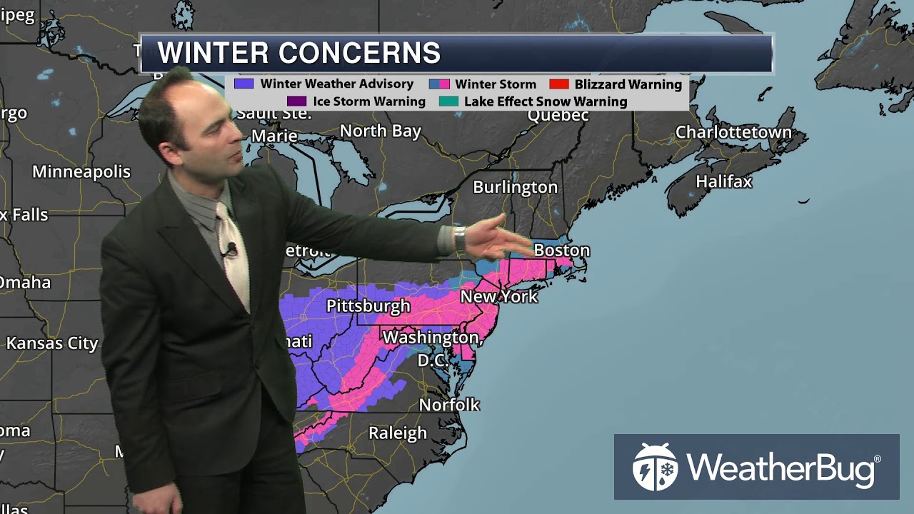 WeatherBug's National Weather Outlook - Mar 20, 2018 - YouTube