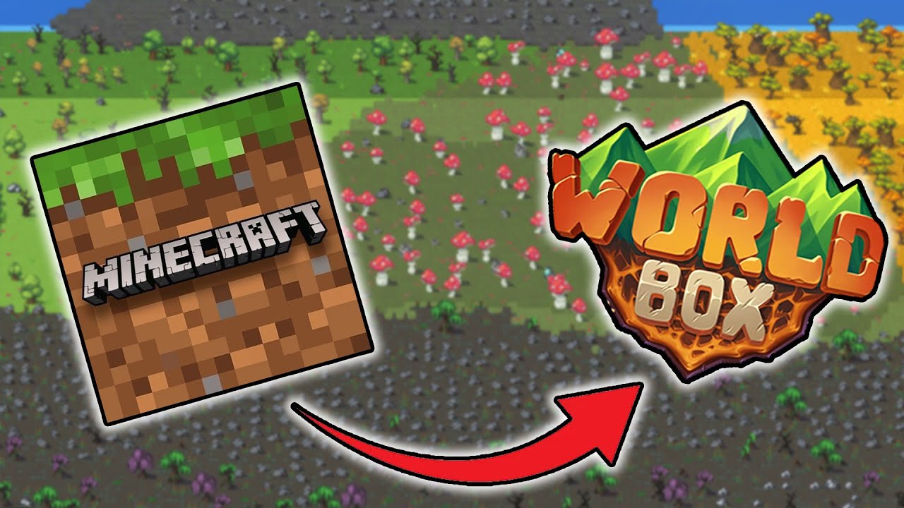 Creo Minecraft en WorldBox - YouTube