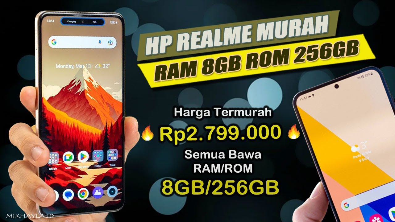 6 HP REALME RAM 8GB INTERNAL 256GB MURAH TERBAIK SAAT INI | PALING ...