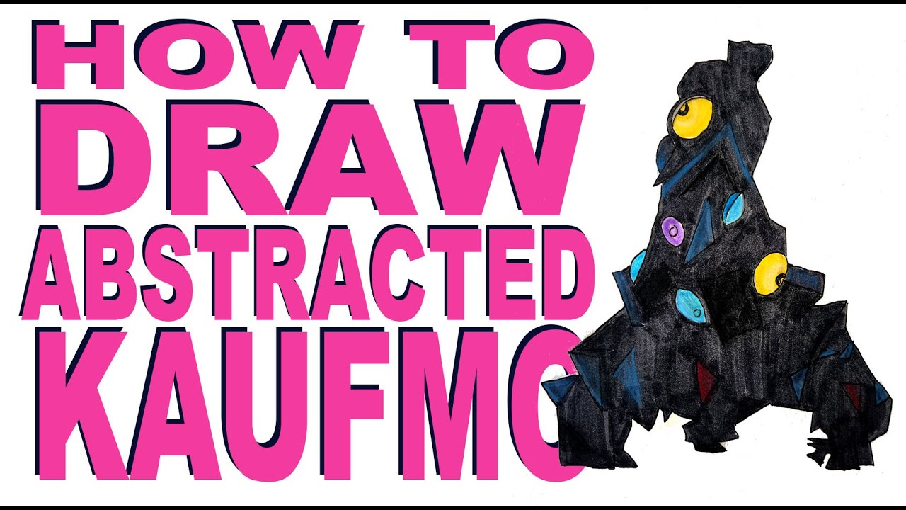 How to draw Abstracted Kaufmo (The Amazing Digital Circus) - YouTube
