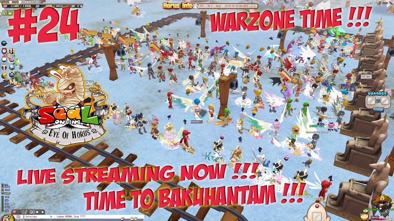 🔴LIVE SEAL HORUS : EVENT BAKUHANTAM IS BACK !!! [ DAY 24 ] - YouTube