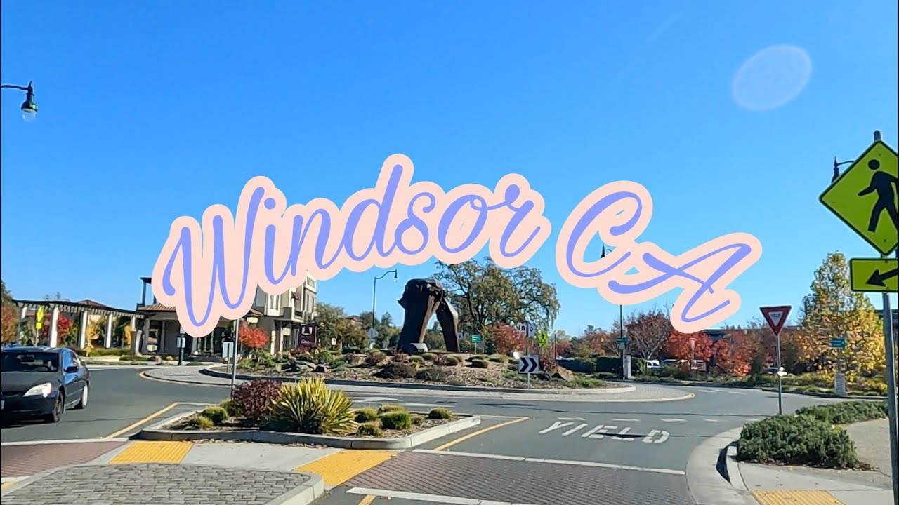 Windsor California // amazing trips around the USA // random trips USA ...