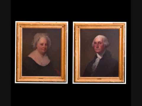 1 George and Martha Washington by Jane Stuart - YouTube