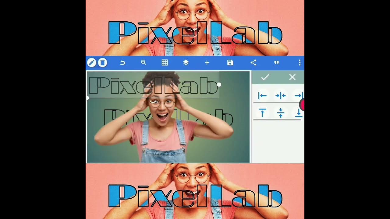 How to create Embedded Text | PixelLab Tutorials #pixellabtutorial #tutorial #pixellabcourse ...