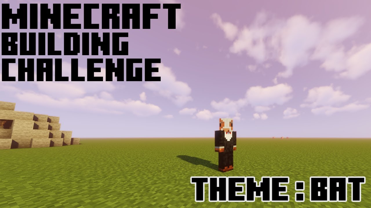 Minecraft Building Challenge : Episode 1 (BAT) - YouTube