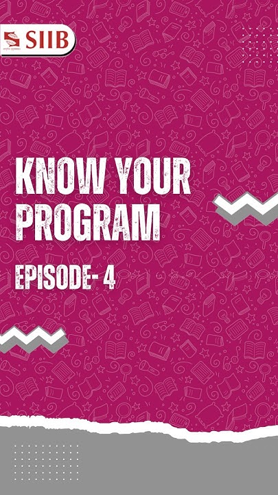 Know Your Program | Episode 4 | SIIB - YouTube