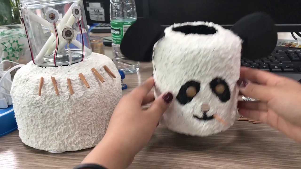 E01 DIY Panda Humidifier in Office? So easy | Ms Do - YouTube