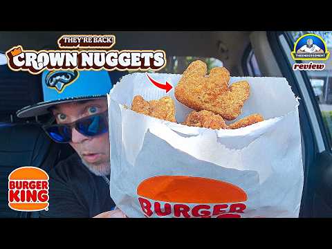 Burger King® Crown Nuggets Review! 👑🐔 | Nostalgia In A Bag | theendorsement