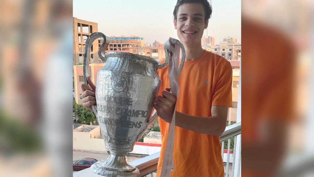 Make champions league cup with aluminum foil & cardboard - paper craft ...