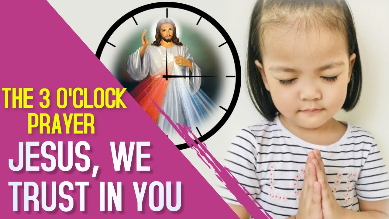 Divine Mercy 3 O’Clock Prayer (The 3 O'Clock Prayer Habit) | English ...