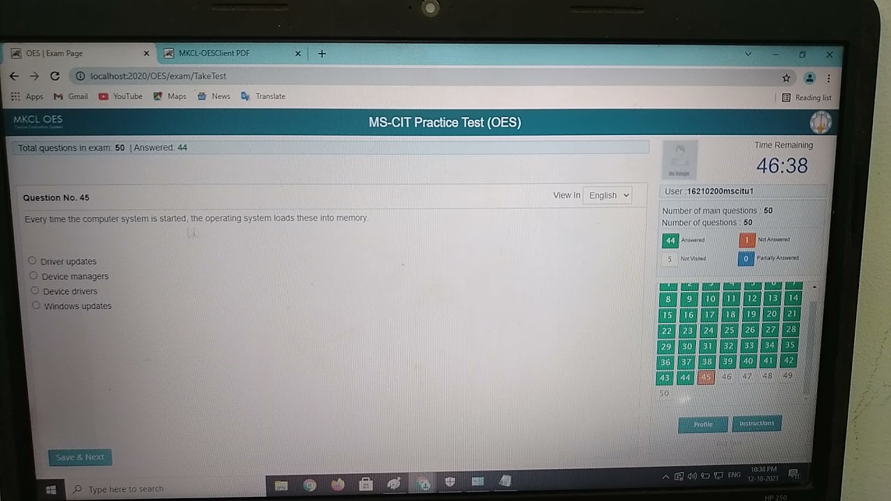 MSCIT FINAL EXAM QUESTIONS PRACTICE PART-II - YouTube
