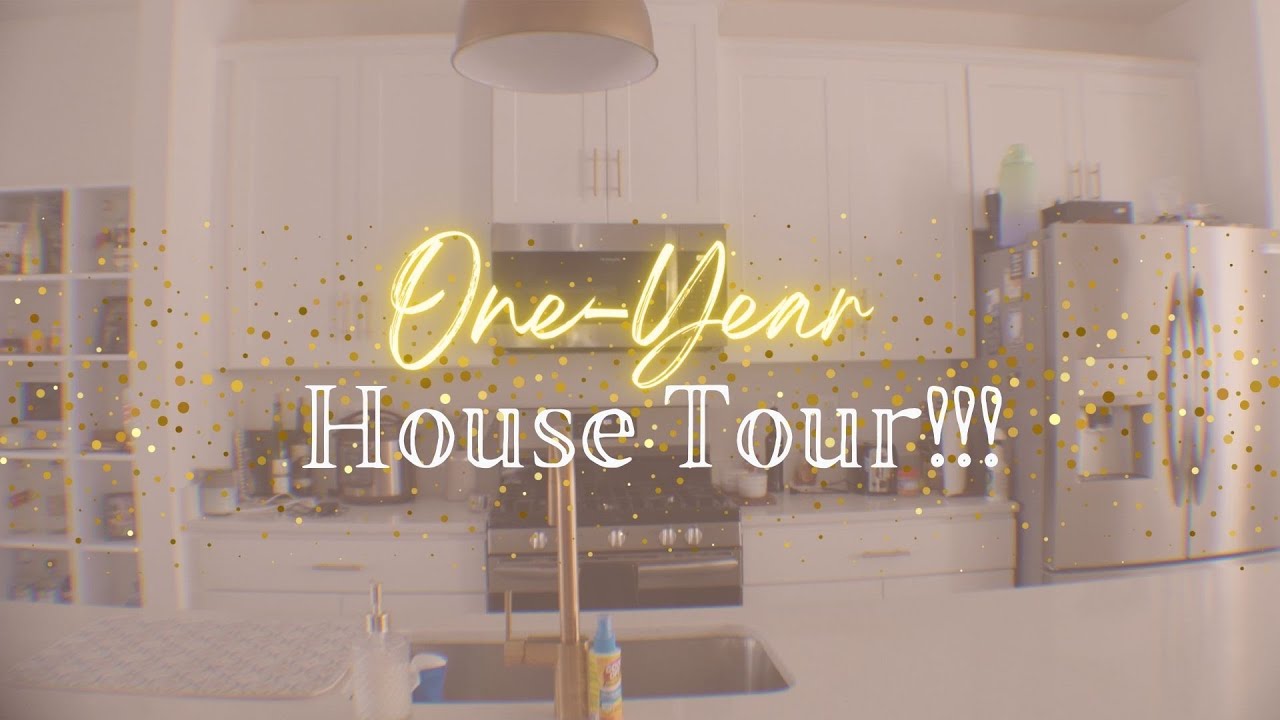 ONE YEAR HOME TOUR! | FIRST TIME HOMEOWNER | NEW CONSTRUCTION TOWNHOME ...