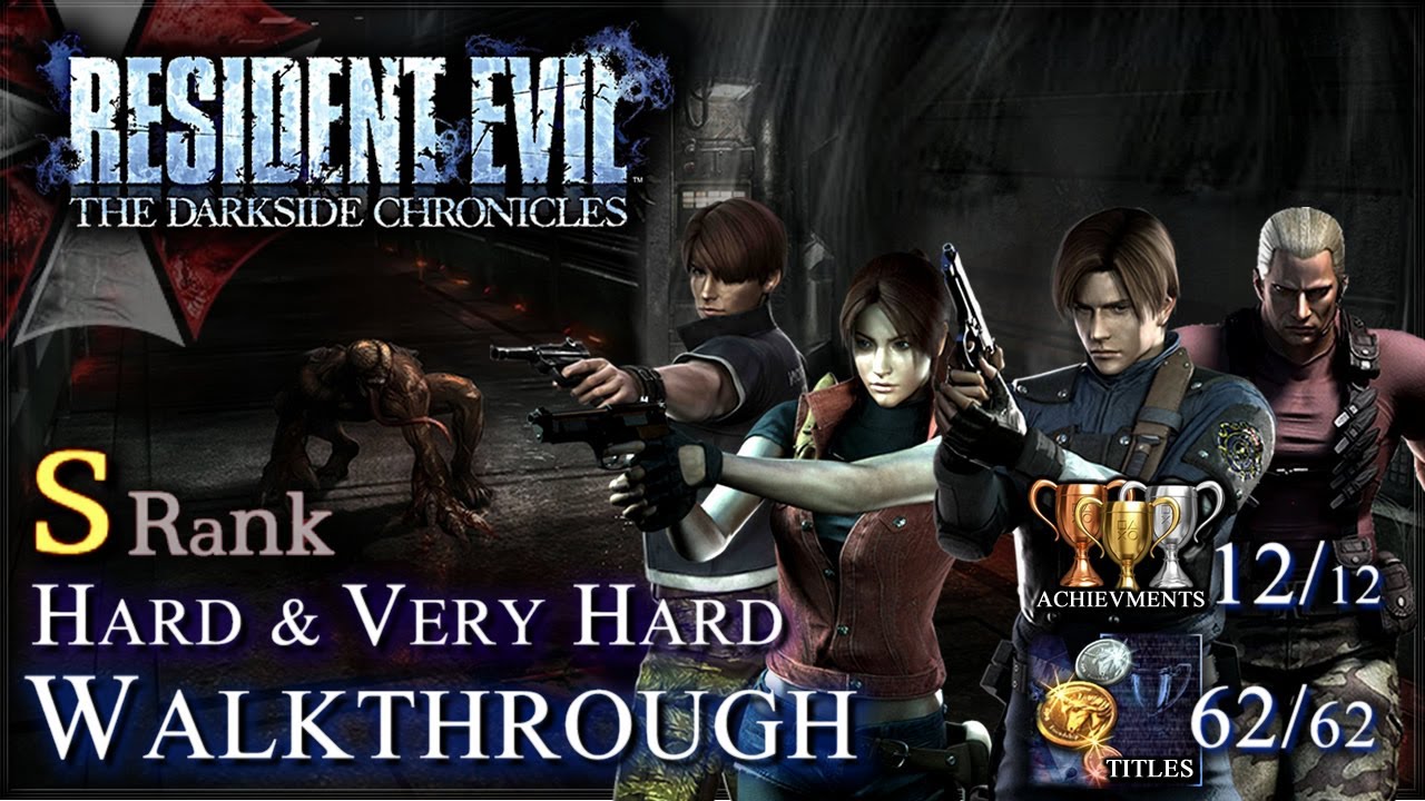 Resident Evil: The Darkside Chronicles [WII] - Walkthrough / Rank S ...