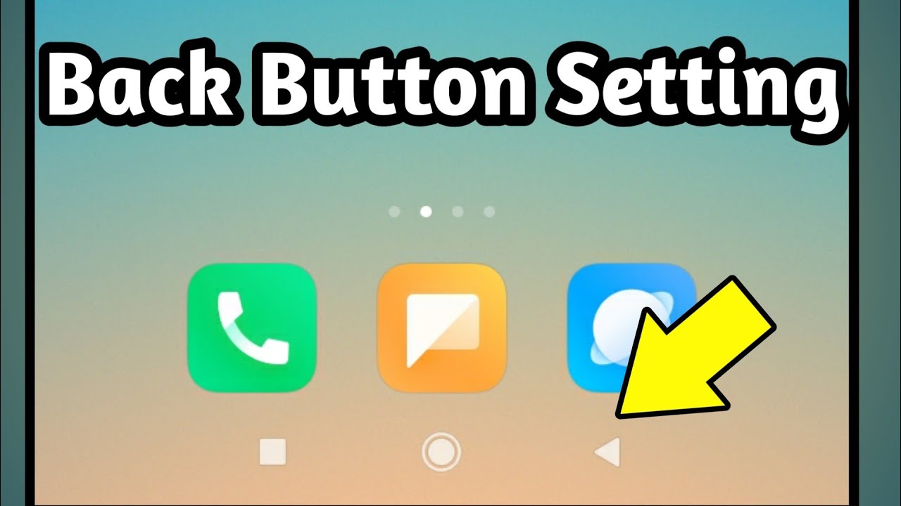 Redmi Note 6 Pro Back Button Settings | Mi Note 6 Pro - YouTube