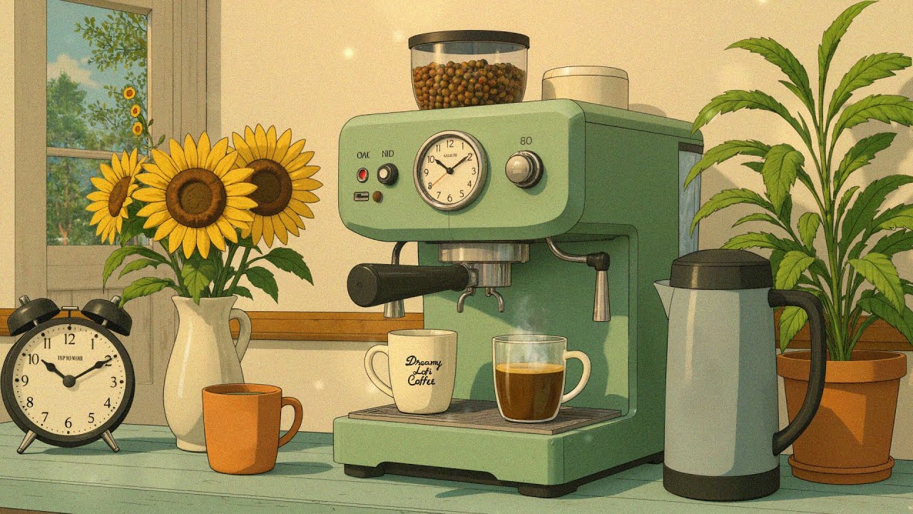 Vintage Chill Coffe☕Wednesday Coffee⏰ Lofi Deep Focus Study/Work ...