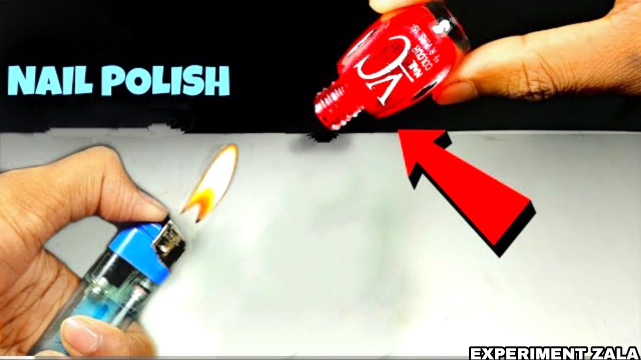 Amazing experiment with Nail polish I simple science experiment - YouTube
