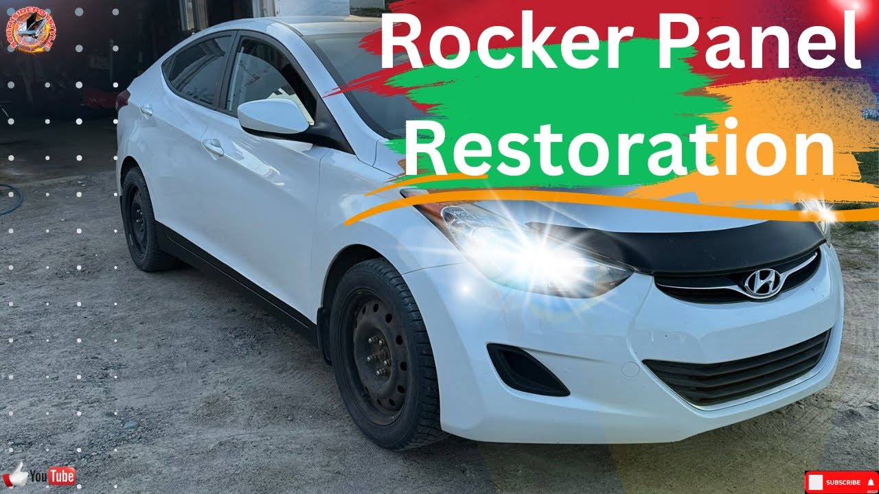 ROCKER PANEL RESTORATION - YouTube